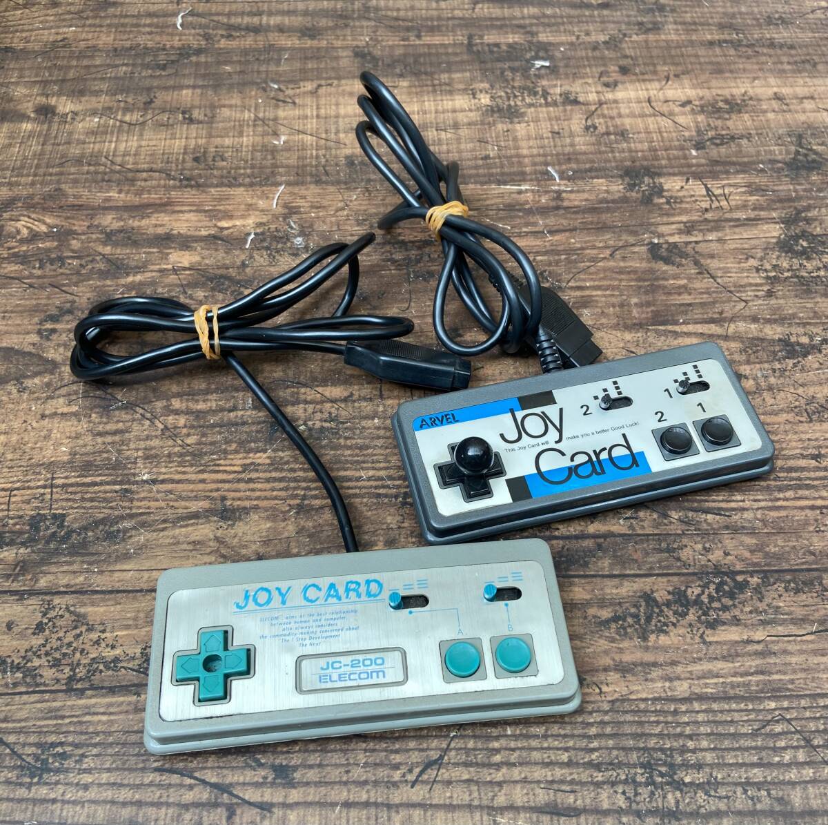 【傷や汚れあり】S-28 1円 ARVEL ELECOM Joy Cardまとめて JC-200 MSX 連射 コントローラー PCゲームの ...