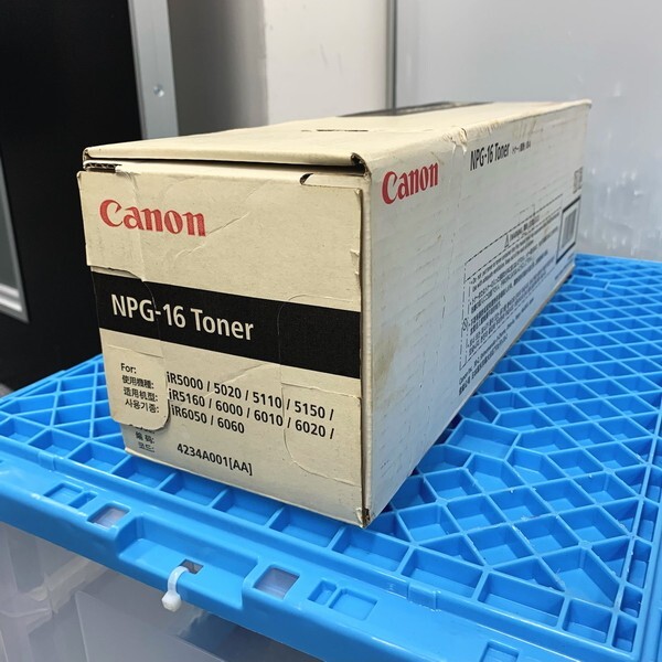 【やや傷や汚れあり】@S1762 保証無し Canon NPG-16 Toner 外箱にダメージや経年による色褪せ等ありの落札情報詳細 - Yahoo!オークション落札価格検索 オークフリー