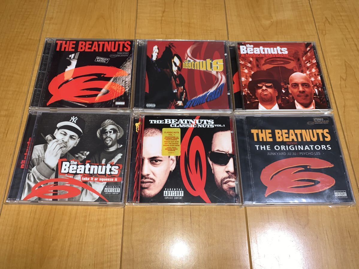 【目立った傷や汚れなし】【中古CD】The Beatnuts アルバム6枚 / ビートナッツ / Stone Crazy / A Musical Massacre / Take It Or ...