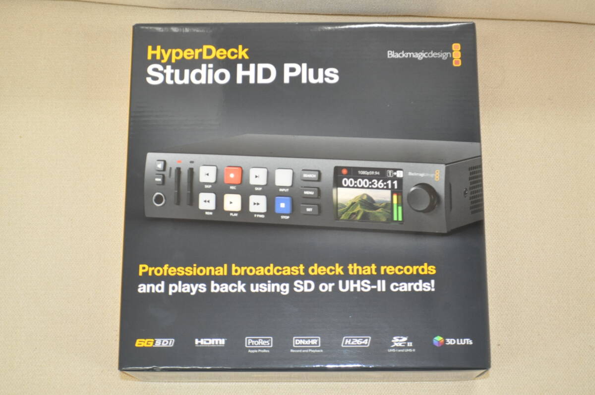 【目立った傷や汚れなし】R 未使用品!!Blackmagic design ブラックマジックデザイン HyperDeck Studio HD Plusの落札情報詳細 - Yahoo ...