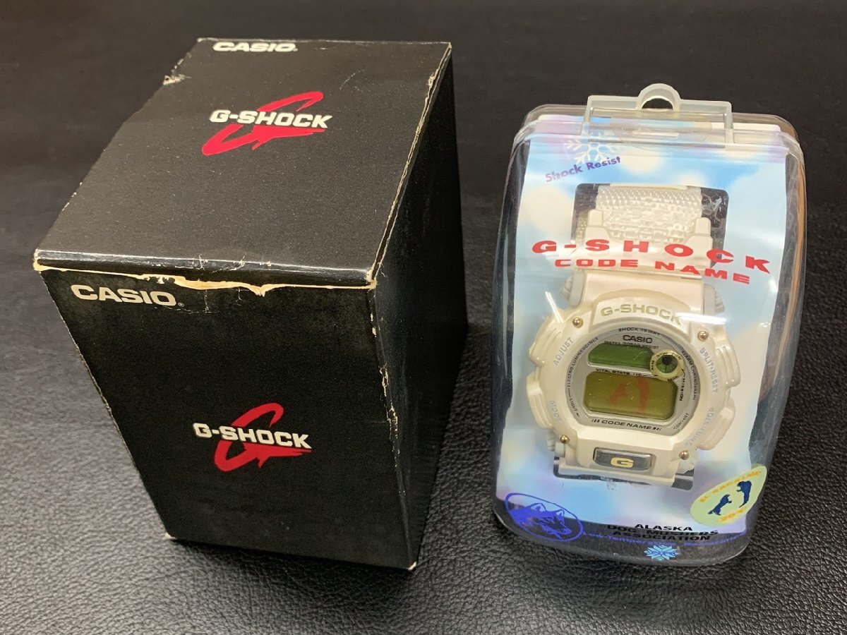【未使用】【YT-0391】未使用 G-SHOCK DW-8800AJ-7BT CODE NAME A.D.M.A アラスカ 犬ぞり クォーツ ...