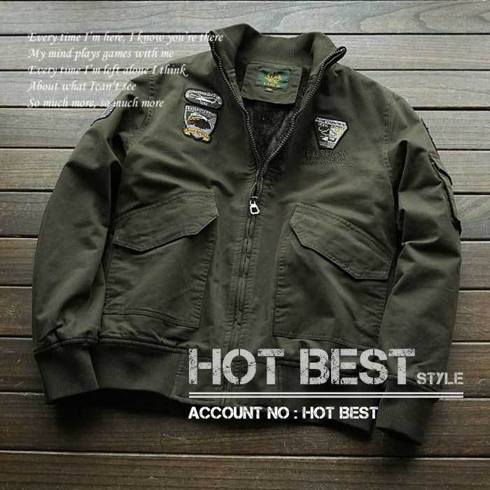 【未使用】新品★KALD 緑 メンズ 刺繍ワッペン ミリタリーMA-1 裏ボア ジャケット フライトブルゾン ジャンパー /3XL【XL程度】/891の落札情報詳細 - Yahoo ...