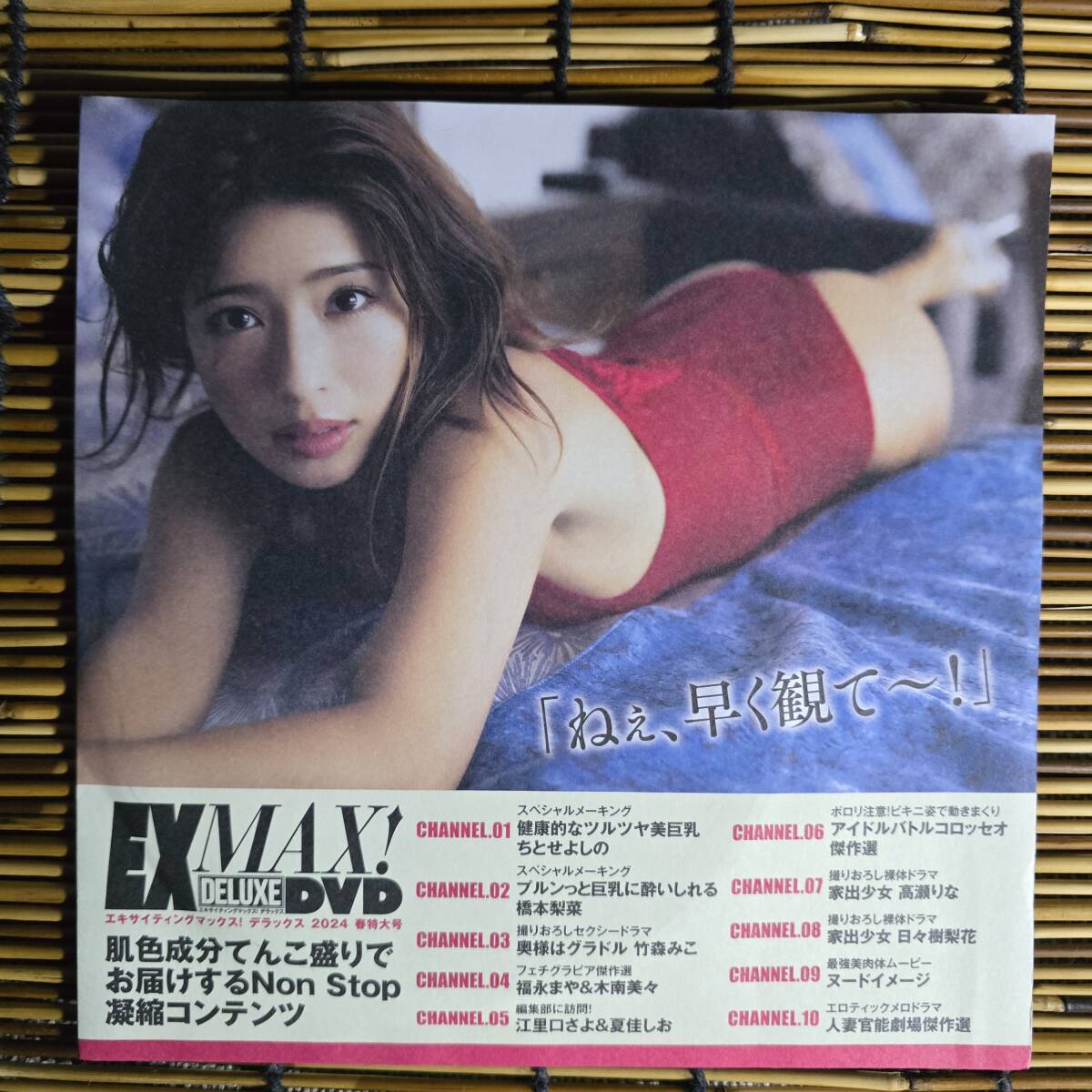 【未使用】EXMAX DELUXE エキサイティングマックス！デラックス2024春特大号DVD 270分の落札情報詳細 - Yahoo!オークション落札価格検索 オークフリー