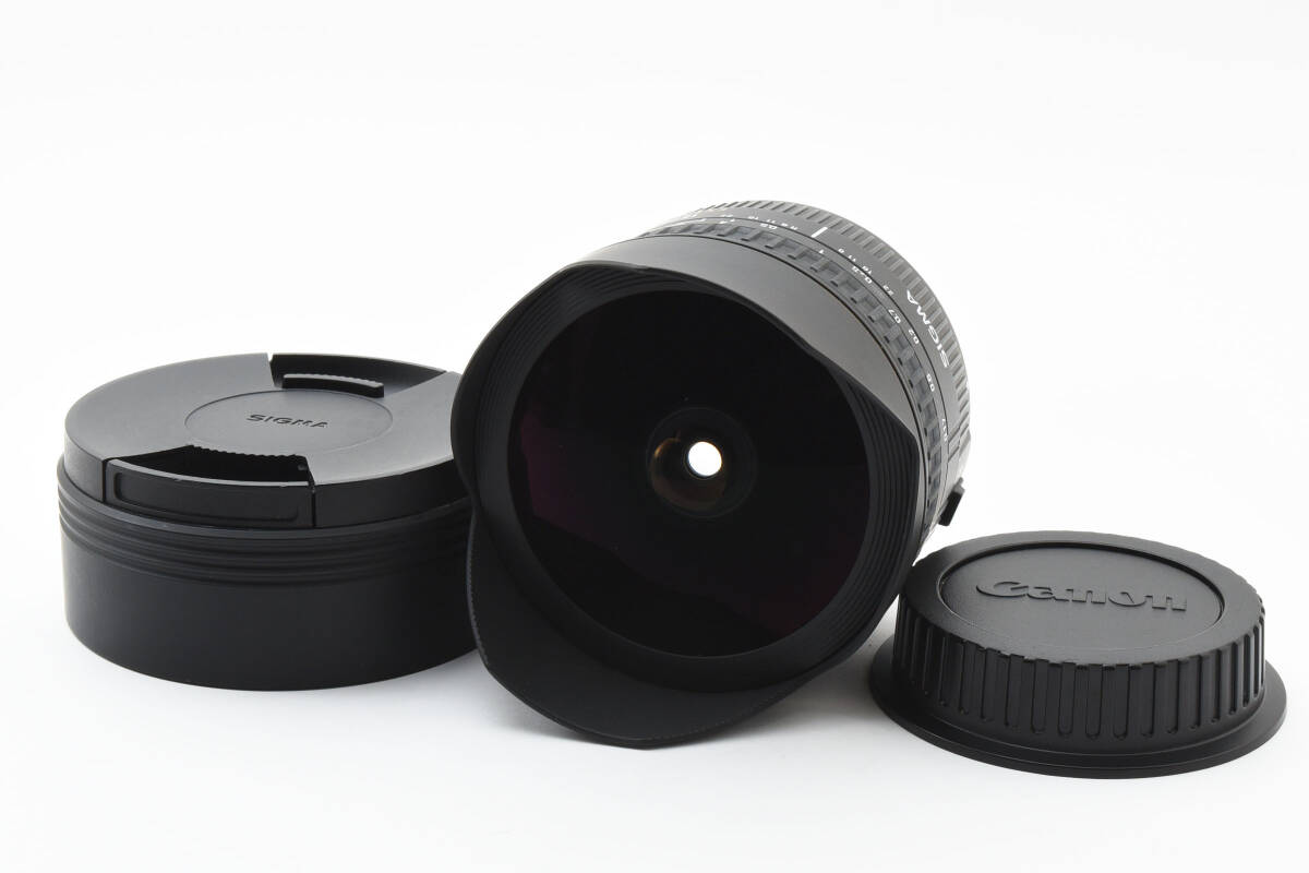 【目立った傷や汚れなし】極上美品！SIGMA シグマ for Canon 15mm F2.8 EX DG DIAGONAL FISHEYE ...