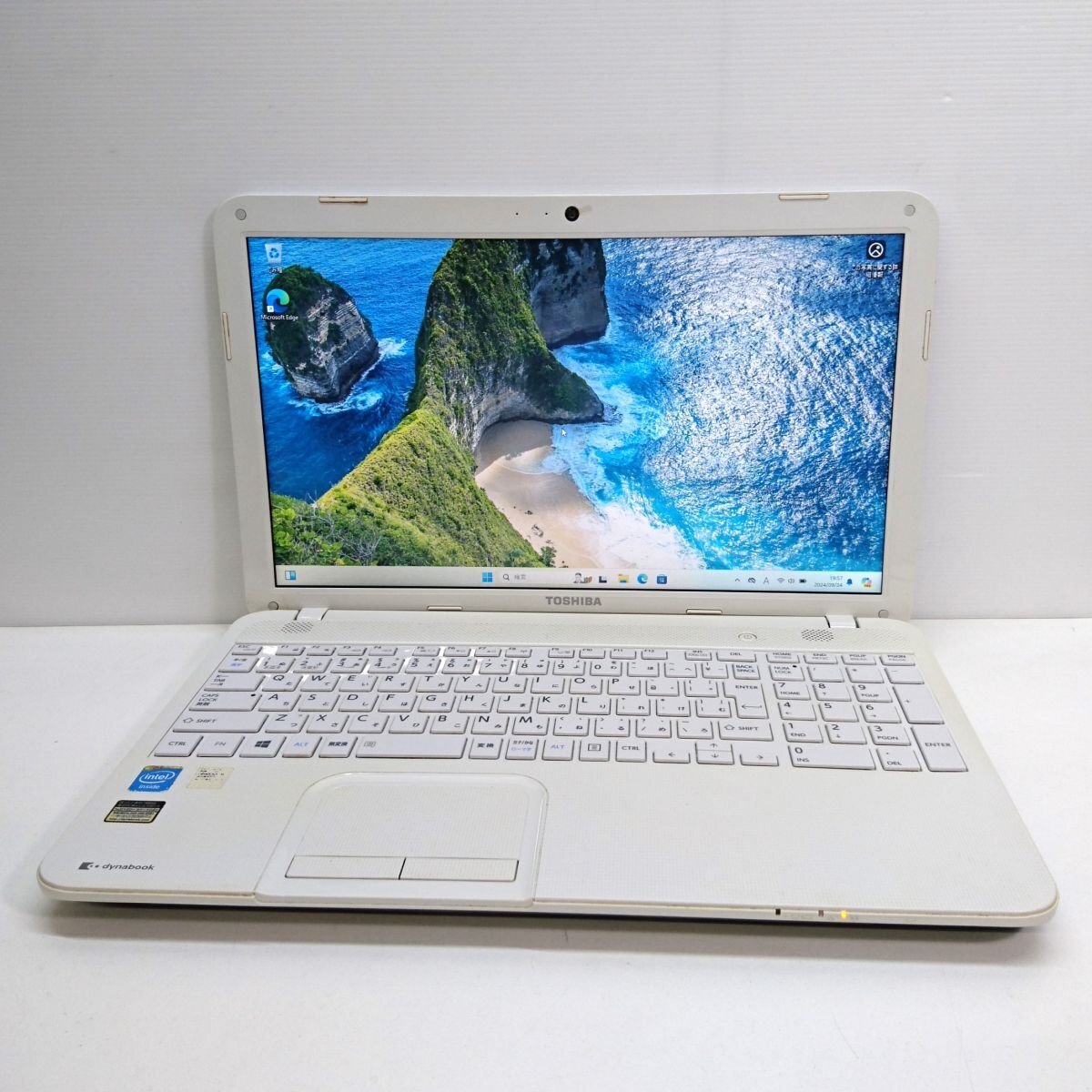 【傷や汚れあり】ジャンク TOSHIBA 15.6インチ dynabook T452/33HWY Win11/Celeron 847 ...
