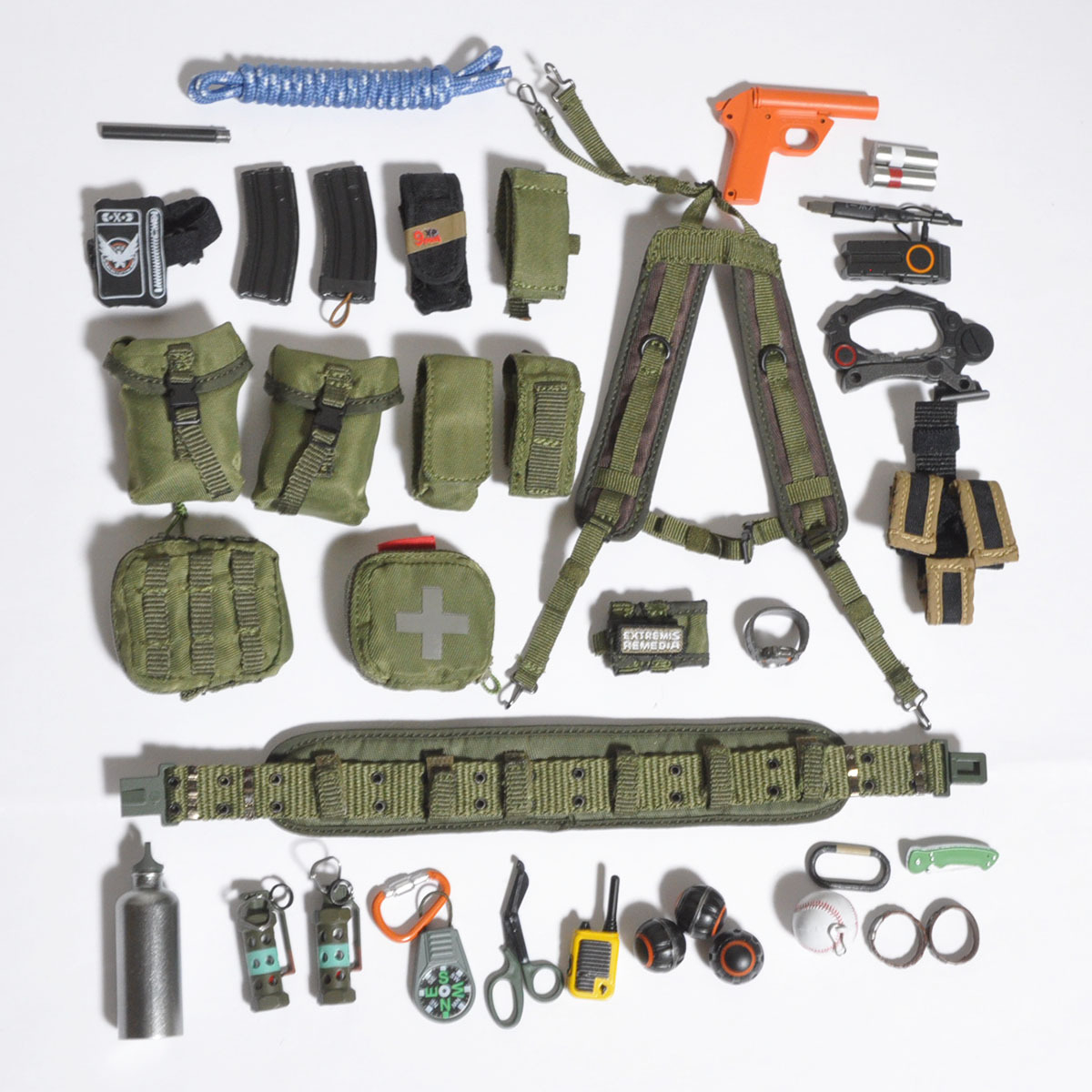 【未使用】Soldier Story 1/6 ポーチ 小物セット SSG-008 ディビジョン2 エージェント カレブ・ダン 検 ...