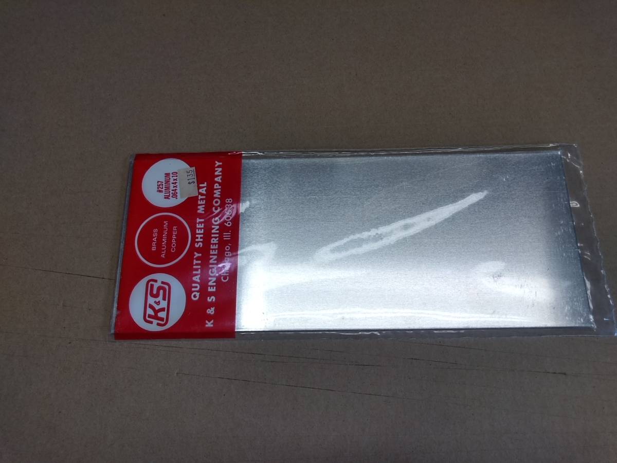 【未使用】K$S アルミ板・10cm×25cm・厚み1.6mm №257の落札情報詳細 - Yahoo!オークション落札価格検索 オークフリー