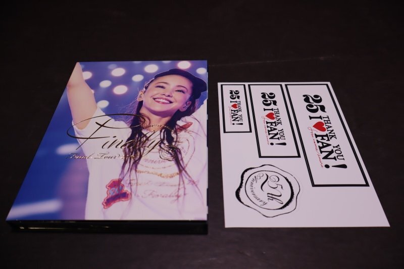 【中古】楽天ブックス限定 安室奈美恵 オリジナルデザイン配送ボックス箱 namie amuro Final Tour 2018 ～Finally～ DVD Blu-ray ブルーレイ 特典の ...