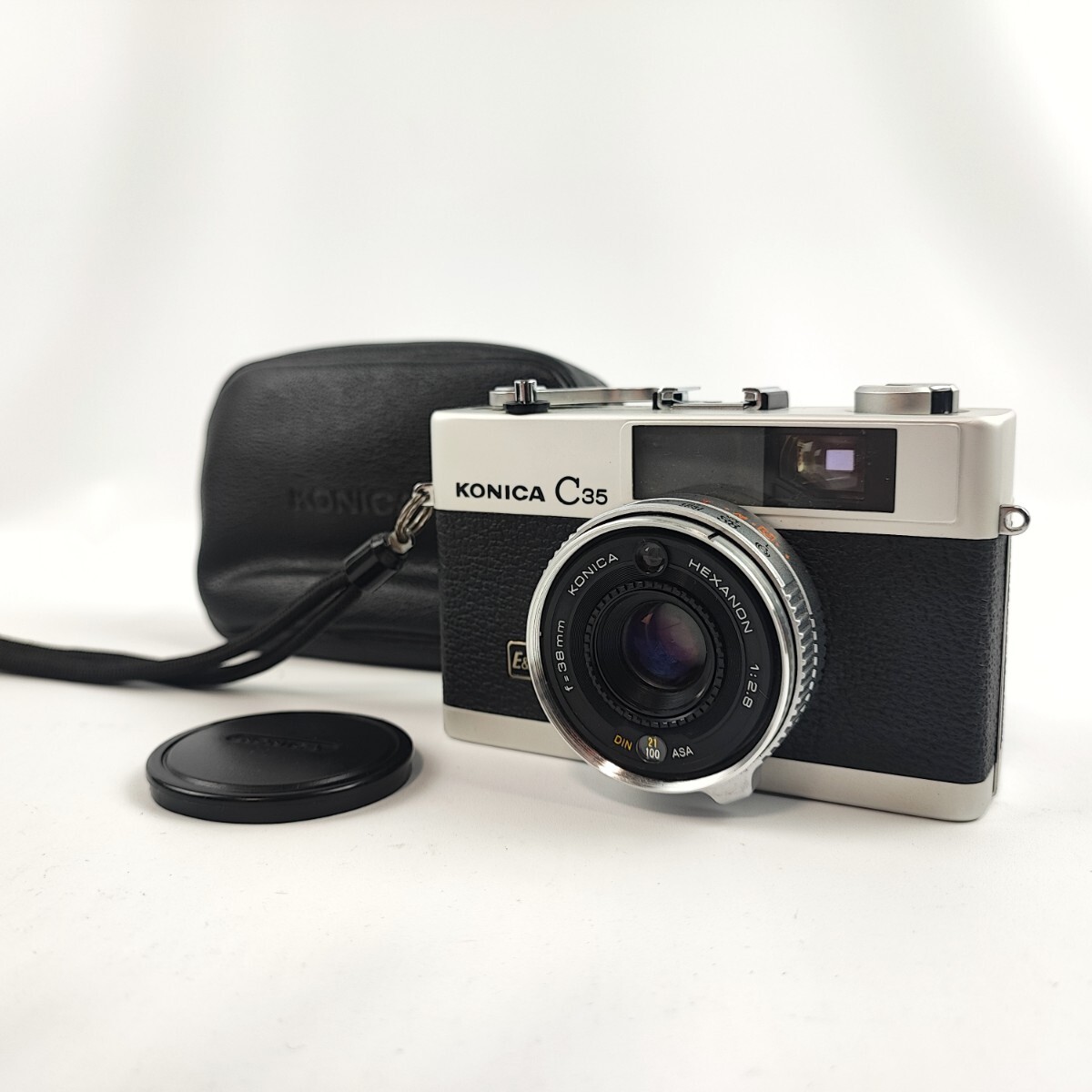 【やや傷や汚れあり】現状品 KONICA コニカ C35 FLASH MATIC HEXANON f=38mm 1:2.8 C575 60サイズ発送 の落札情報詳細 - Yahoo ...