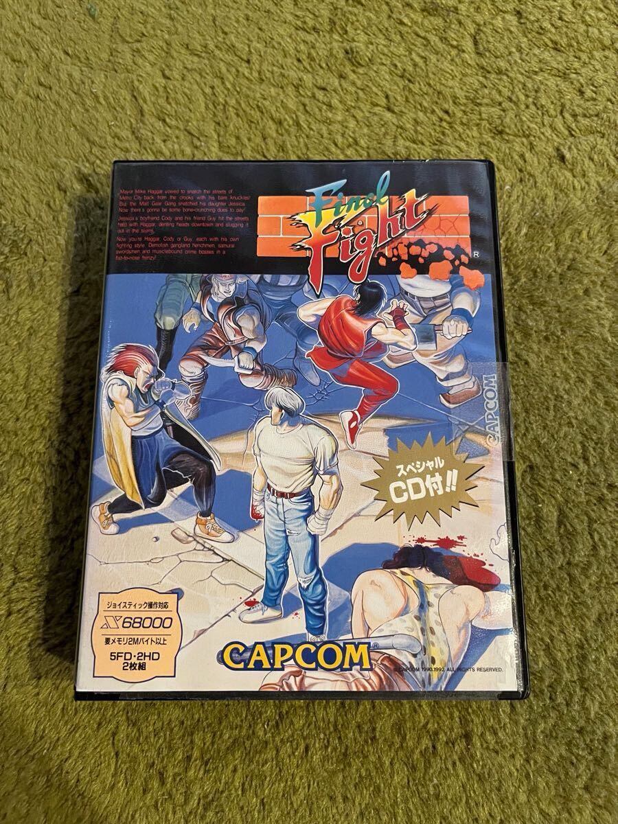 【未使用】新品未開封 当時物 CAPCOM ファイナルファイト X68000 Final Fight PCゲーム レトロゲーム コレクション カプコン ヴィンテージの落札情報詳細 ...