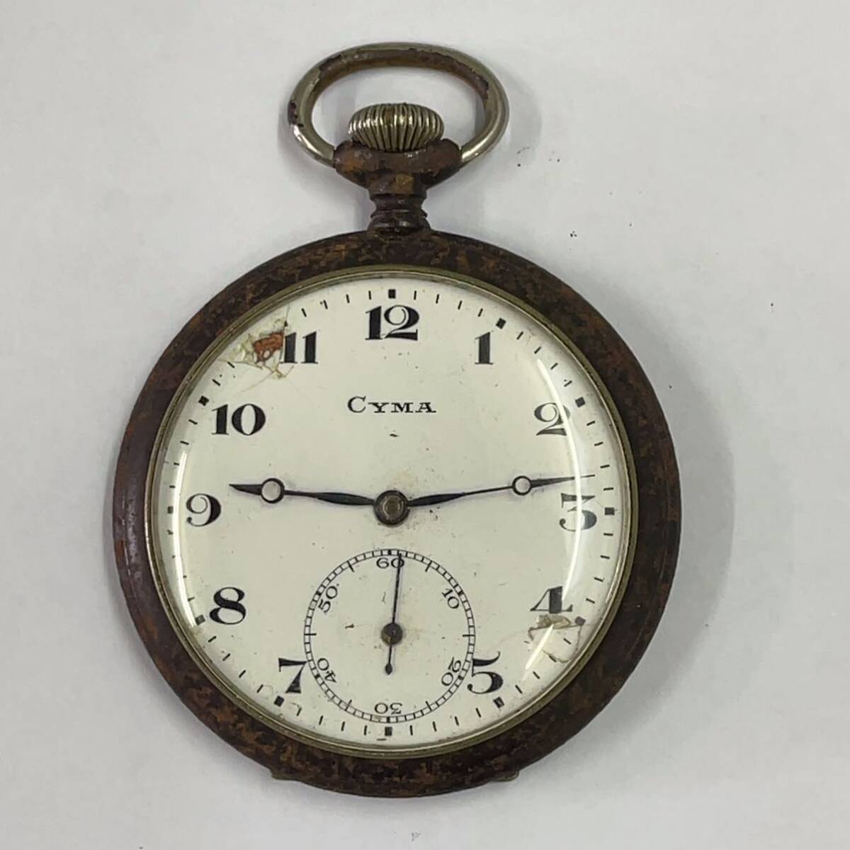 【全体的に状態が悪い】アンティーク CYMA シーマ TRUSTY懐中時計 ポケットウォッチ 手巻き 白文字盤 48mm スモセコ 不動の落札情報詳細 - Yahoo!オークション落札価格検索 ...