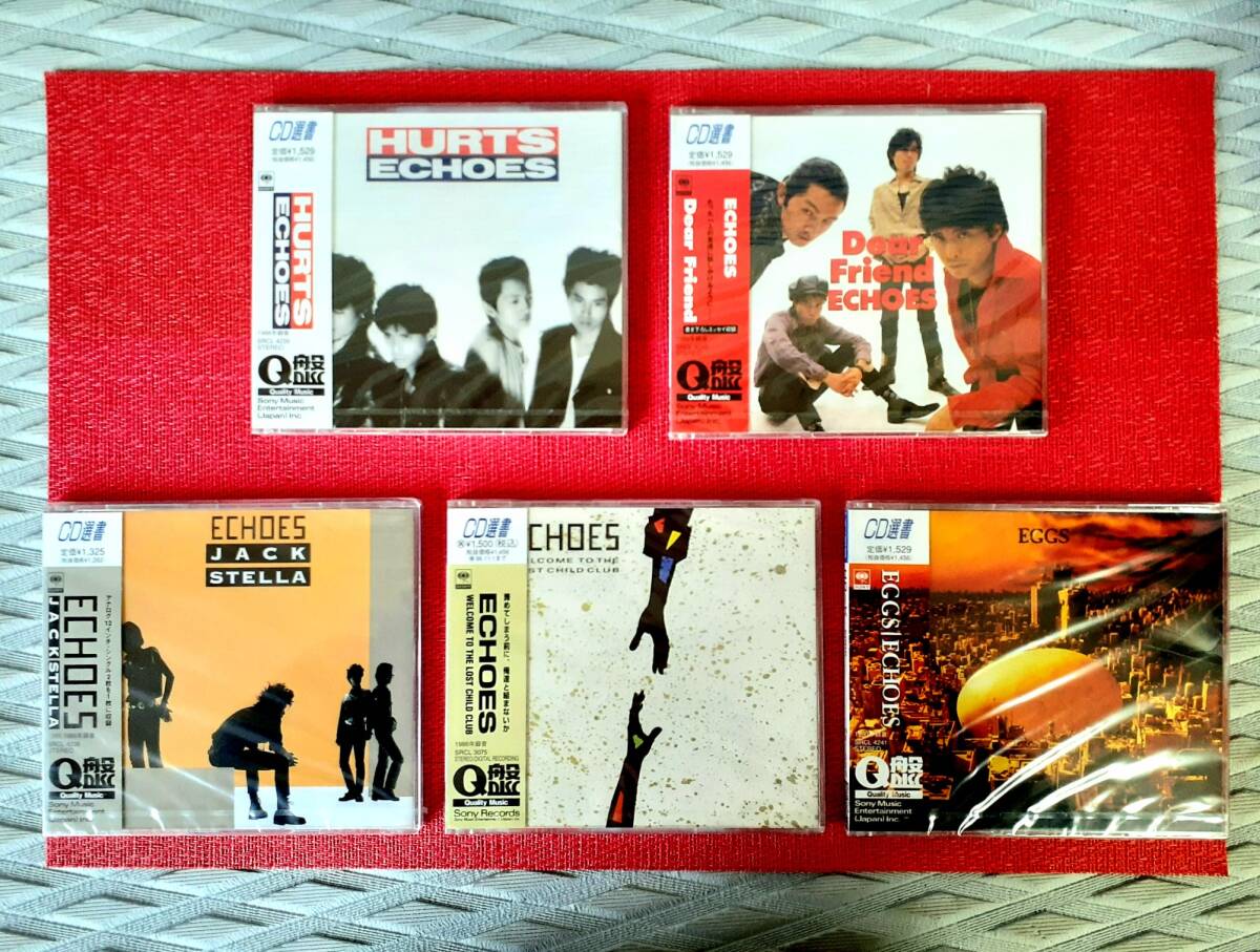 【未使用に近い】【未開封・見本盤】CD選書 ECHOES/エコーズ [EGGS/ハーツ/JACK+STELLA/ウェルカム・トゥ・ザ・ロスト・チャイルド・クラブ/Dear Friend]の落札 ...