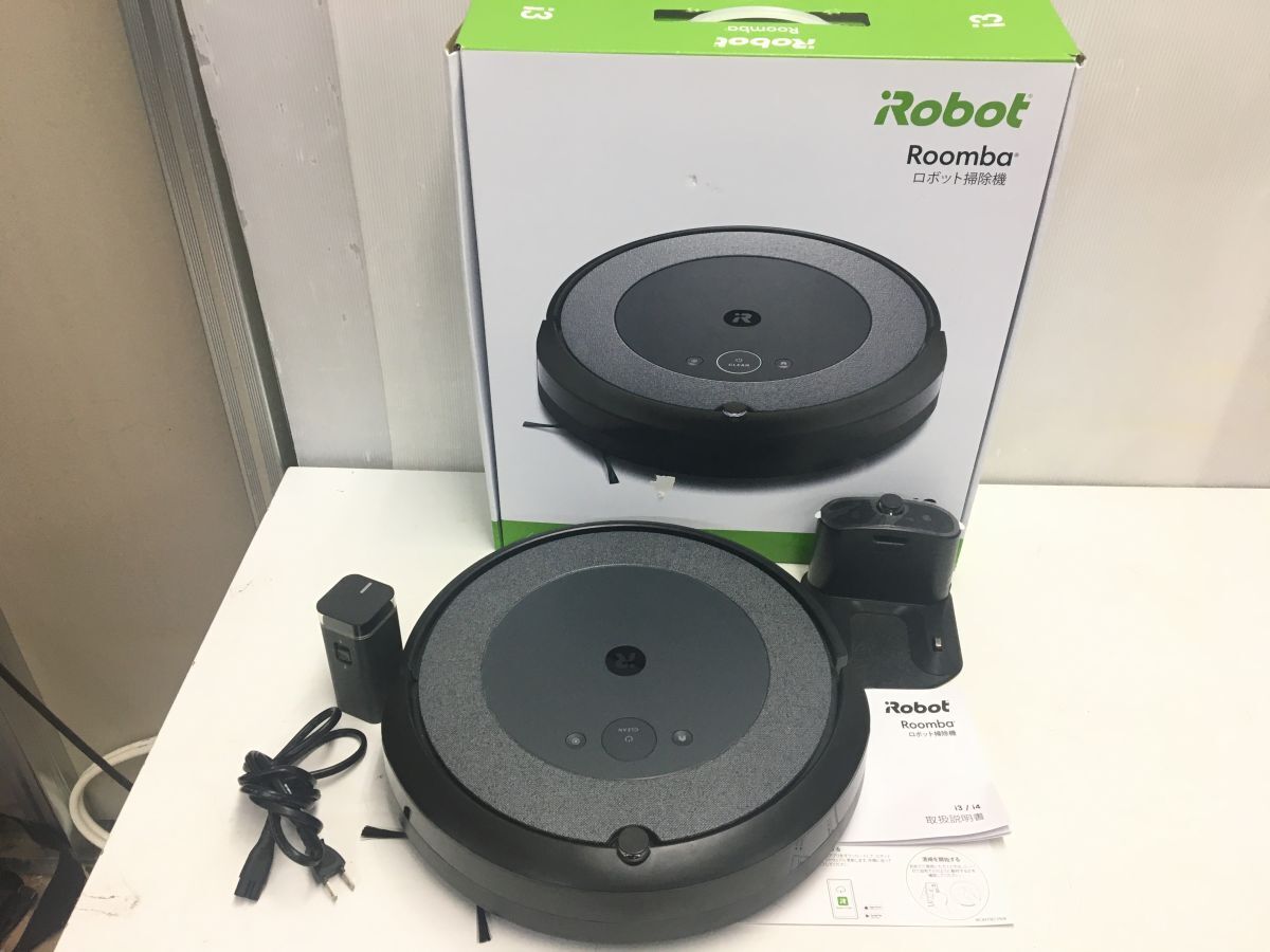 【目立った傷や汚れなし】!! iRobot Roomba i3 ルンバ ロボット掃除機 RVD-Y1 バーチャルウォール付 動作確認済みの落札情報詳細 - Yahoo!オークション落札価格検索 ...