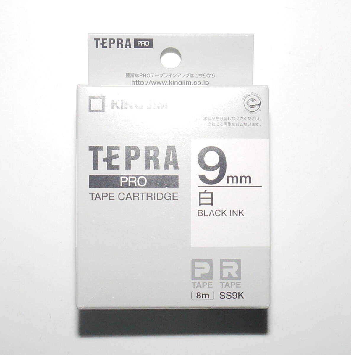 【未使用】★KING JIM TEPRA PRO TAPE CARTRIDGE 9mm 白 BLACK INK SS9K 新品未使用品★の落札情報詳細 - Yahoo!オークション落札価格検索 ...