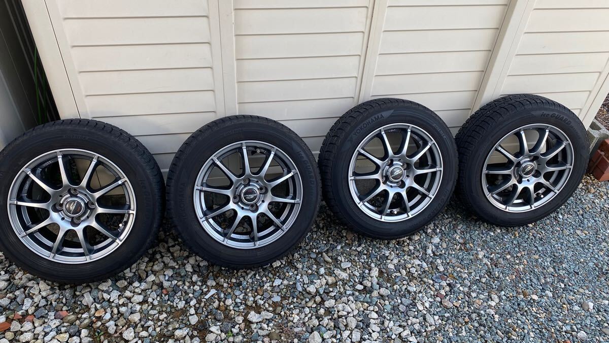 【やや傷や汚れあり】165/65/R14 YOKOHAMA ヨコハマ アイスガードIG50プラス 20年製 14インチ PCD100 5.5J＋38 ルーミー トール ジャスティ ソリオの落札 ...