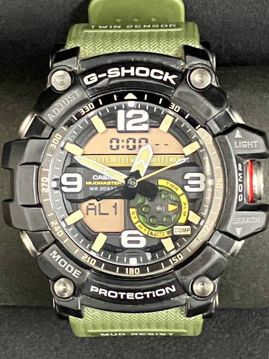 【やや傷や汚れあり】0001-11061 1円出品 時計 腕時計 CASIO カシオ G-SHOCK Gショック MUDMASTER マッド ...