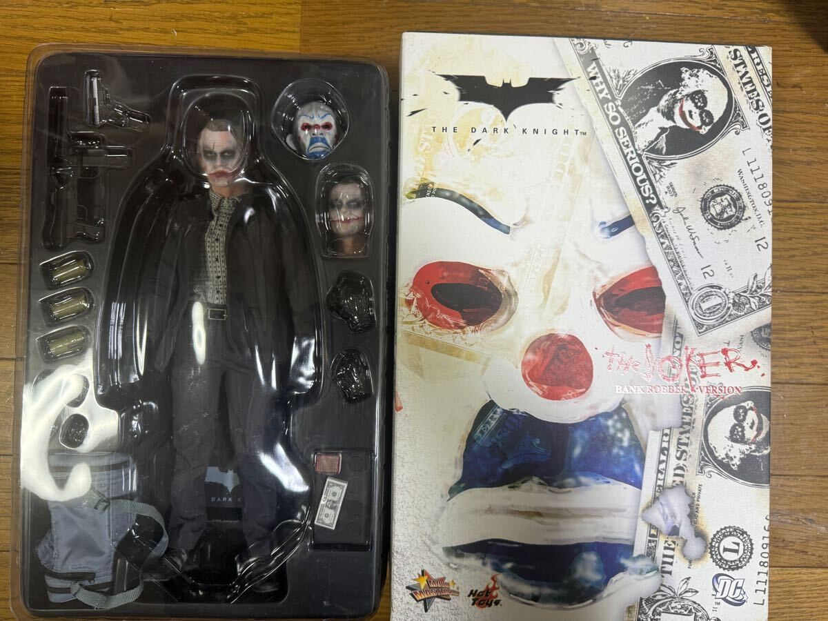 【やや傷や汚れあり】1円〜 Hottoys ホットトイズ ジョーカー 銀行強盗ver バットマン Batman ダークナイトの落札情報詳細