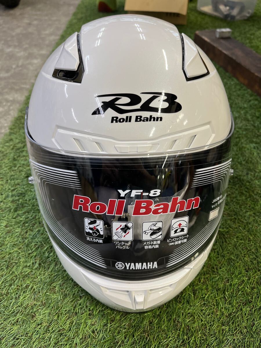 【未使用】新品未使用 YF8 YAMAHA ロールバーン フルフェイス Mサイズ ヤマハ ヘルメットの落札情報詳細 - Yahoo ...