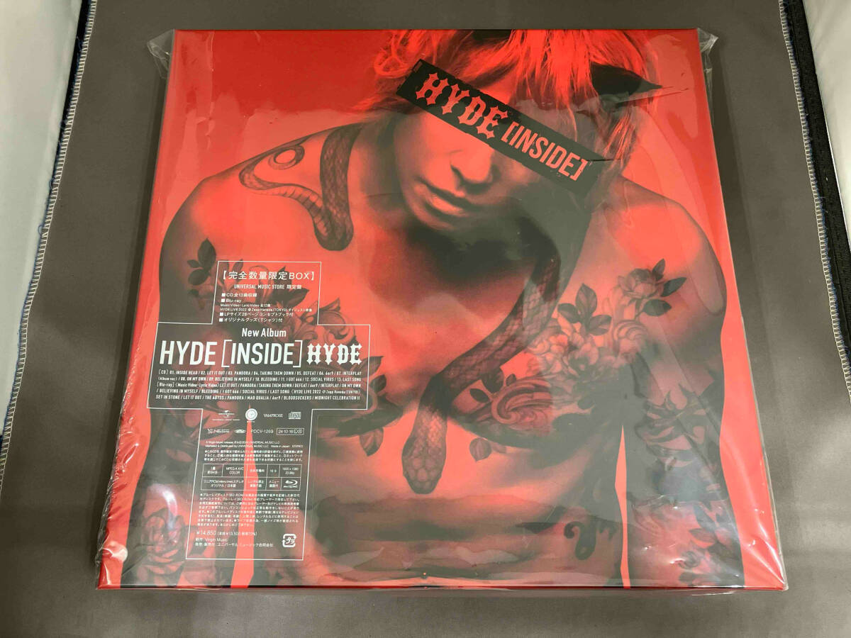 【やや傷や汚れあり】HYDE CD HYDE[INSIDE] 完全数量限定BOX(UNIVERSAL MUSIC STORE限定盤)(Blu-ray Disc付) [PDCV1269]の落札 ...