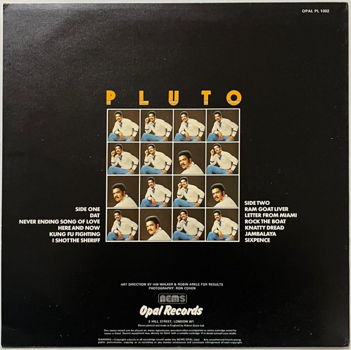 【目立った傷や汚れなし】ジャマイカ レゲーポップ プルト LP Pluto 1976年の落札情報詳細 - Yahoo!オークション落札価格検索 オークフリー
