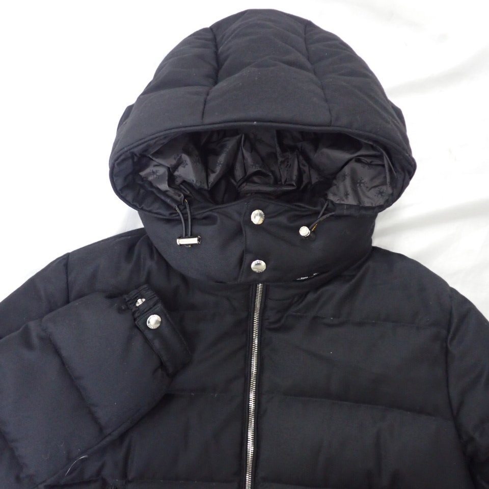 【未使用】 未使用 TATRAS/タトラス DOMIZIANO/ドミッツィアーノ ダウンジャケット 02/メンズS相当/ブラック/シルク混 ...