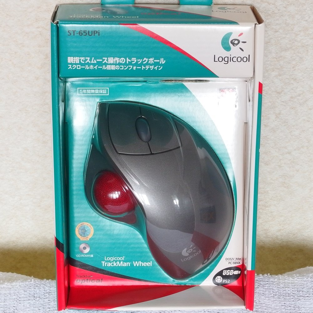 【未使用】【新品未開封】ロジクール トラックマンホイール ST-65UPi トラックボールマウス Logicool TrackMan Wheel TM-250の落札情報詳細 - Yahoo ...
