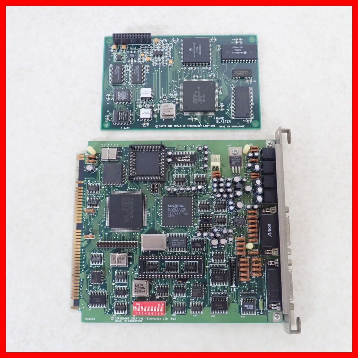 【全体的に状態が悪い】Creative Technology サウンドボード Sound Blaster 16 for PC-9800 ...