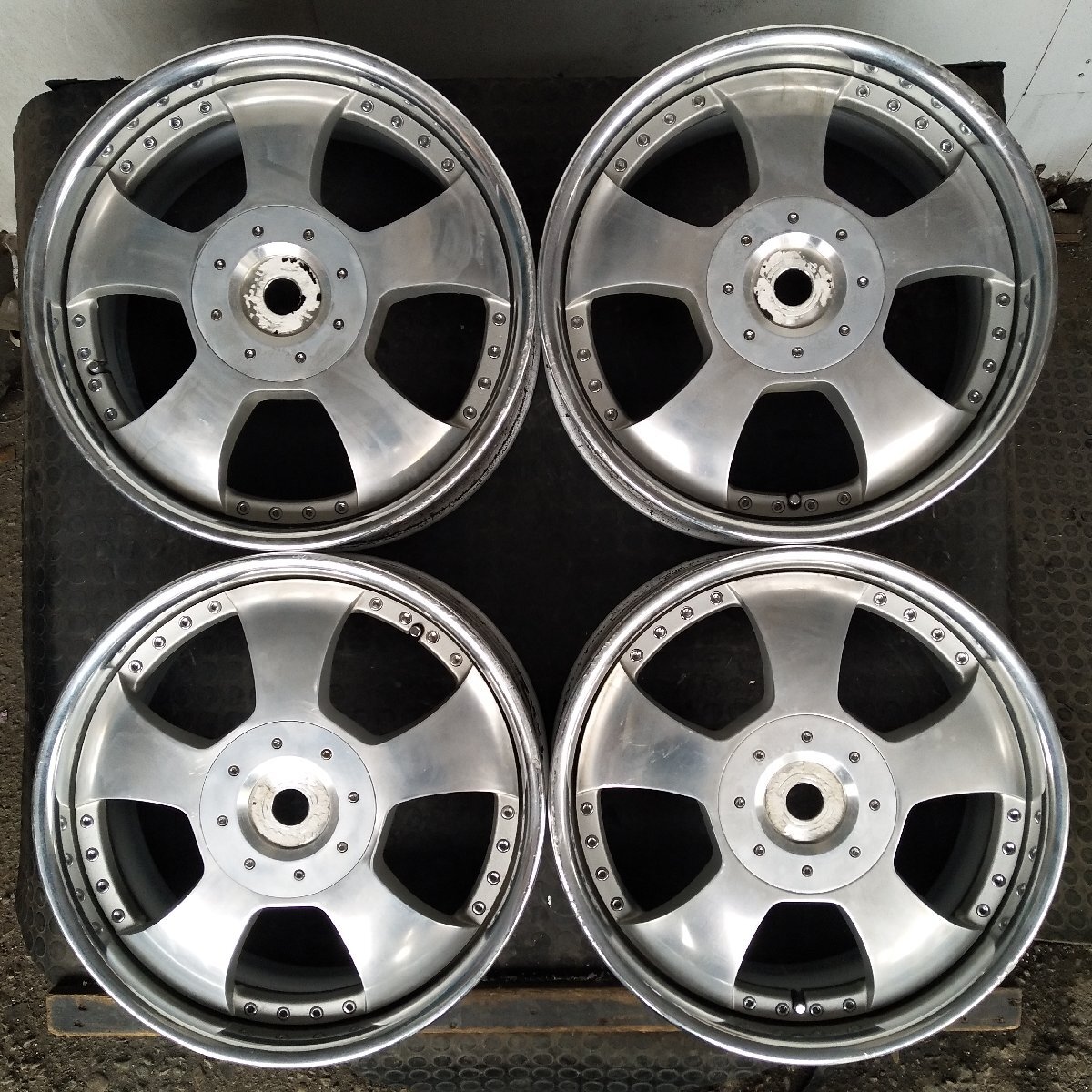 FABULOUS PROFOUND ファブレス 15インチ 15×5.5J ET+38 2本 15×6.0J ET+32 2本 PCD100 ...