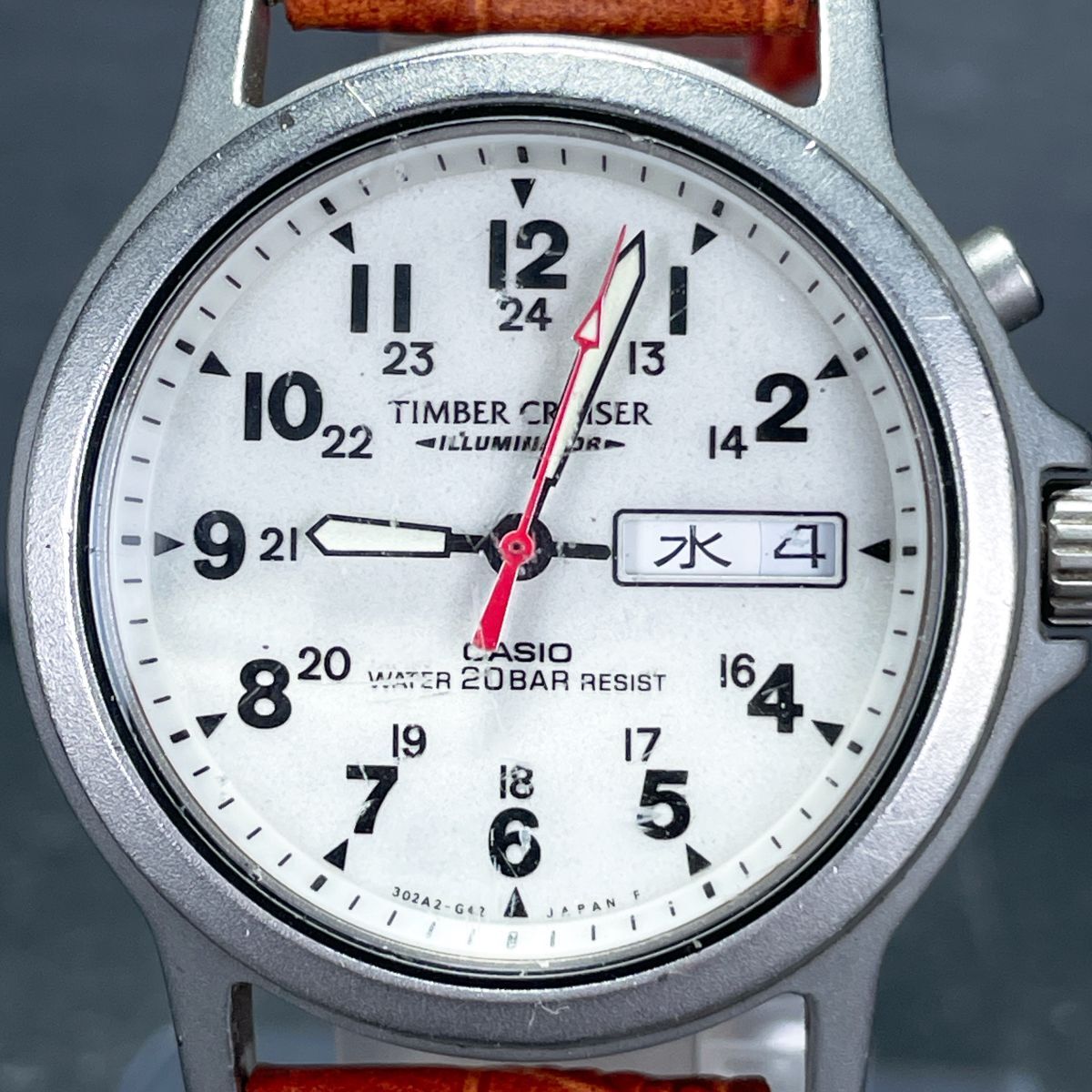 【やや傷や汚れあり】CASIO カシオ TIMBER CRUISER ティンバークルーザー TIC-2 腕時計 アナログ クオーツ 3針 カレンダー 新品電池交換済み 動作確認済みの落札情報 ...
