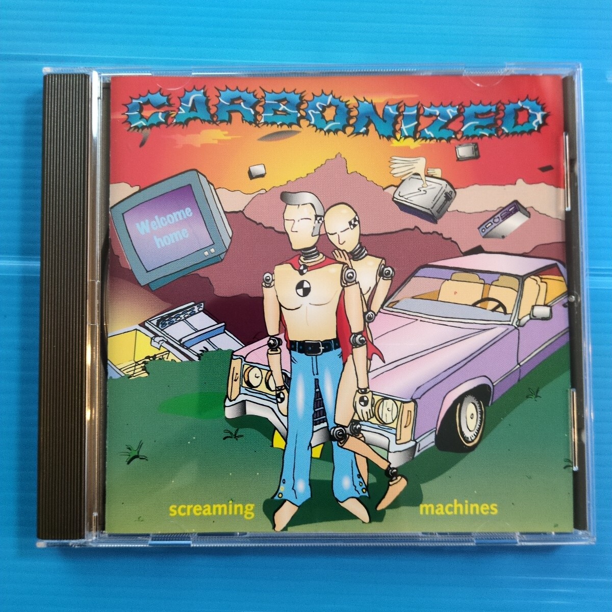 【目立った傷や汚れなし】CARBONIZED Screaming Machines デスメタル DEATH METAL entombed ...