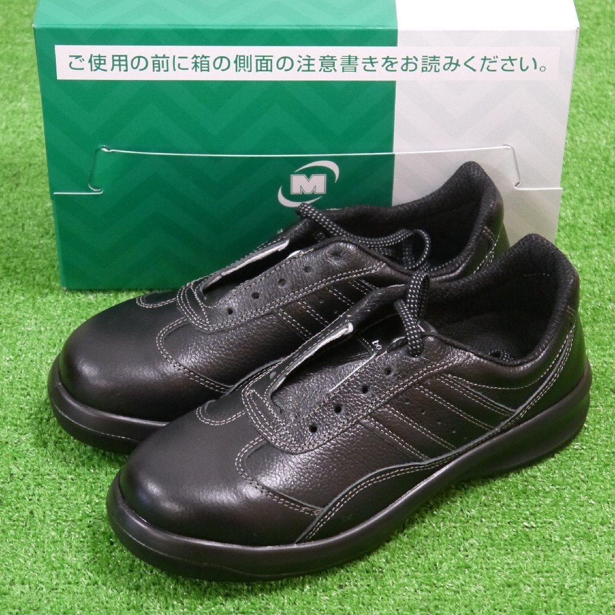 【未使用】未使用品・保管品 MIDORI ミドリ安全 G3551 スニーカータイプ 革製軽量ウレタン2層底安全靴 ブラック 25EEE 25.0cm 製造年月23-11 外箱付②の落札情報詳細 ...