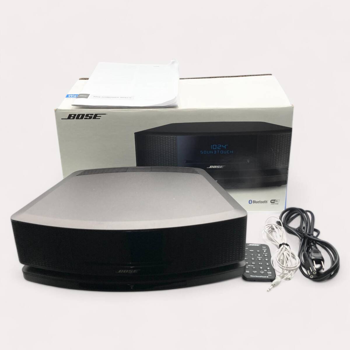 【目立った傷や汚れなし】[250155] Bose Wave SoundTouch music system IV エスプレッソブラック CDプレーヤー ラジオ Bluetooth Wi-Fi ...