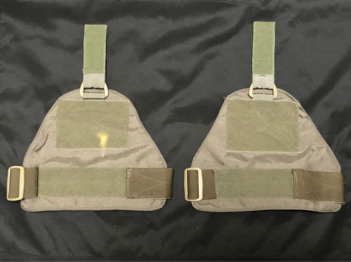 【やや傷や汚れあり】EAGLE ショルダー プロテクター アーマーレンジャーグリーン RG (検索用) LE SWAT FBI ATF HRT ...