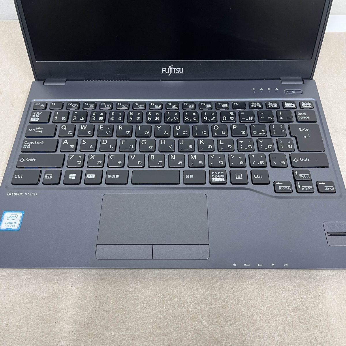【やや傷や汚れあり】@T01120【BIOS確認済み】富士通 LIFEBOOK U 938/S /CPU:Core i5-7300U/メモリ ...