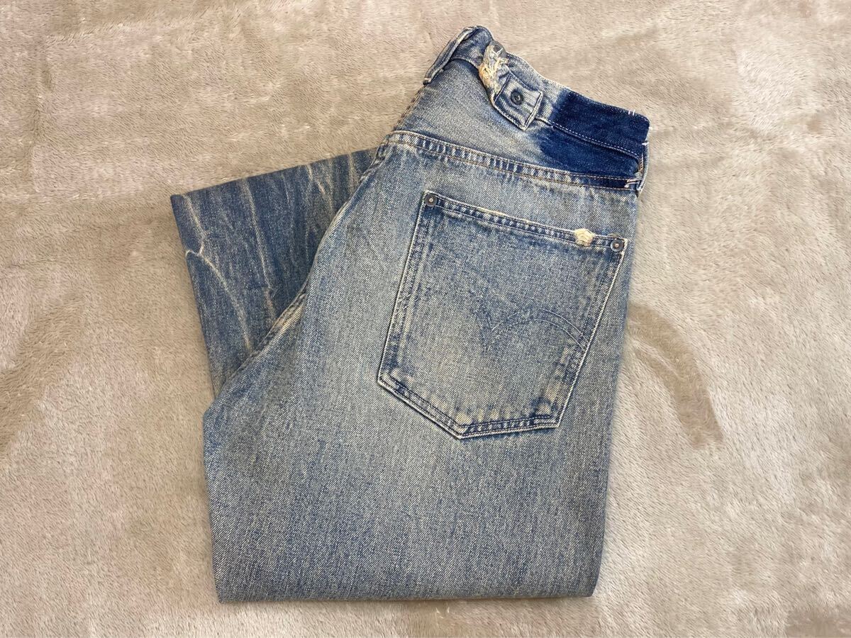 【目立った傷や汚れなし】未使用級！廃番日本製【LEVI'S VINTAGE CLOTHING】LVCリーバイス501XX「33501-0027 ...