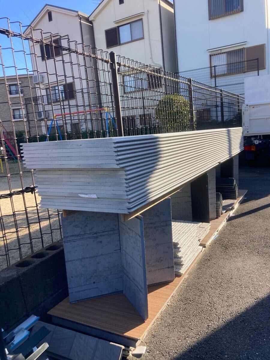 【傷や汚れあり】合計20枚 大阪 引き取り 外壁 サイディング ケイミュー EW7304H シマンフラット ダークグレー DIY 日曜大工 壁 リフォーム 倉庫 補修の落札情報詳細 ...