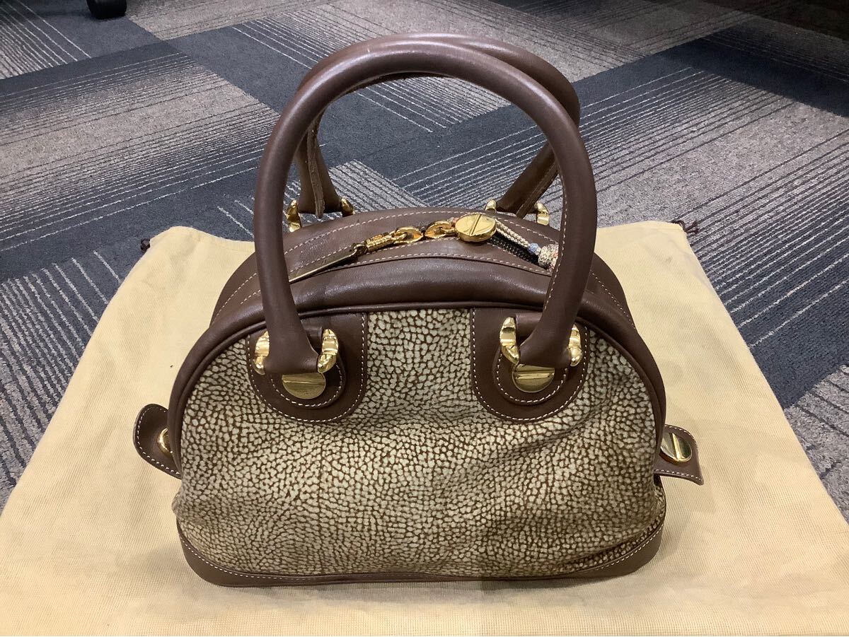 【やや傷や汚れあり】BORBONESE ボルボネーゼ ハンドバッグ redwall PATENTED レザー イタリア製 【A018の落札情報詳細 - Yahoo!オークション落札価格検索 ...