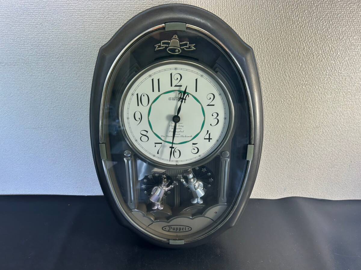 【中古】SEIKO Puppet セイコーパペット RE521S からくり時計 掛時計の落札情報詳細 - Yahoo!オークション落札価格検索 ...