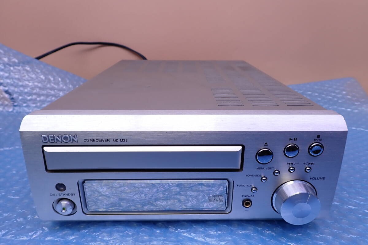 【やや傷や汚れあり】E1793#通電確認のみ DENON CDレシーバー UD-M31 CDデッキの落札情報詳細 - Yahoo!オークション ...