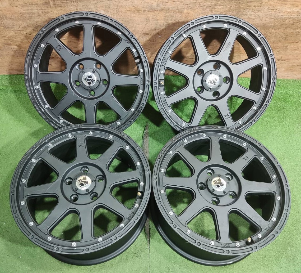 【やや傷や汚れあり】【XJ XTREME-J】 17X7.5J ET38 5H/114.3 4本セット！の落札情報詳細 - Yahoo!オークション落札価格検索 オークフリー