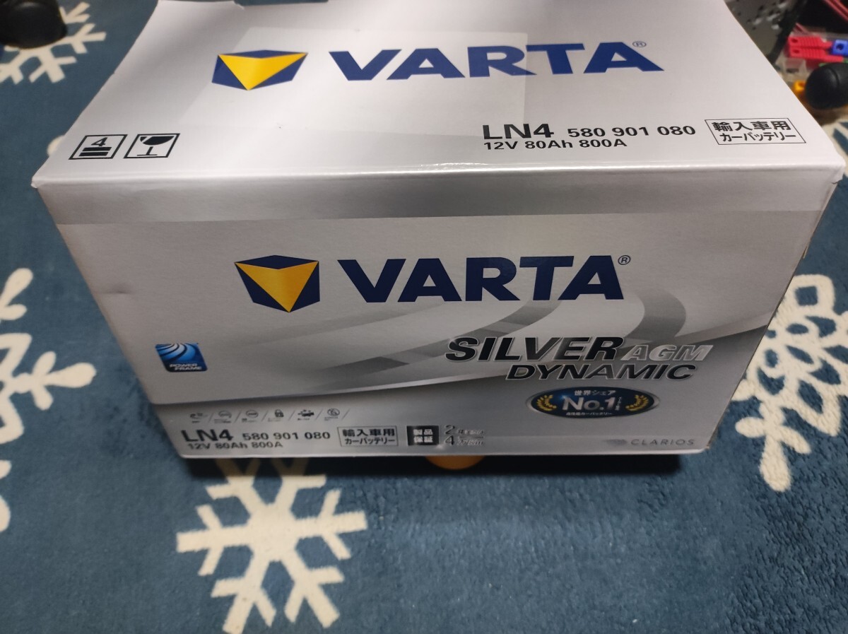 【未使用】VARTA SilverDynamic AGM VARTA バルタ LN4 580-901-080 800A/80Ah 未使用品の落札情報詳細 - Yahoo!オークション落札価格 ...