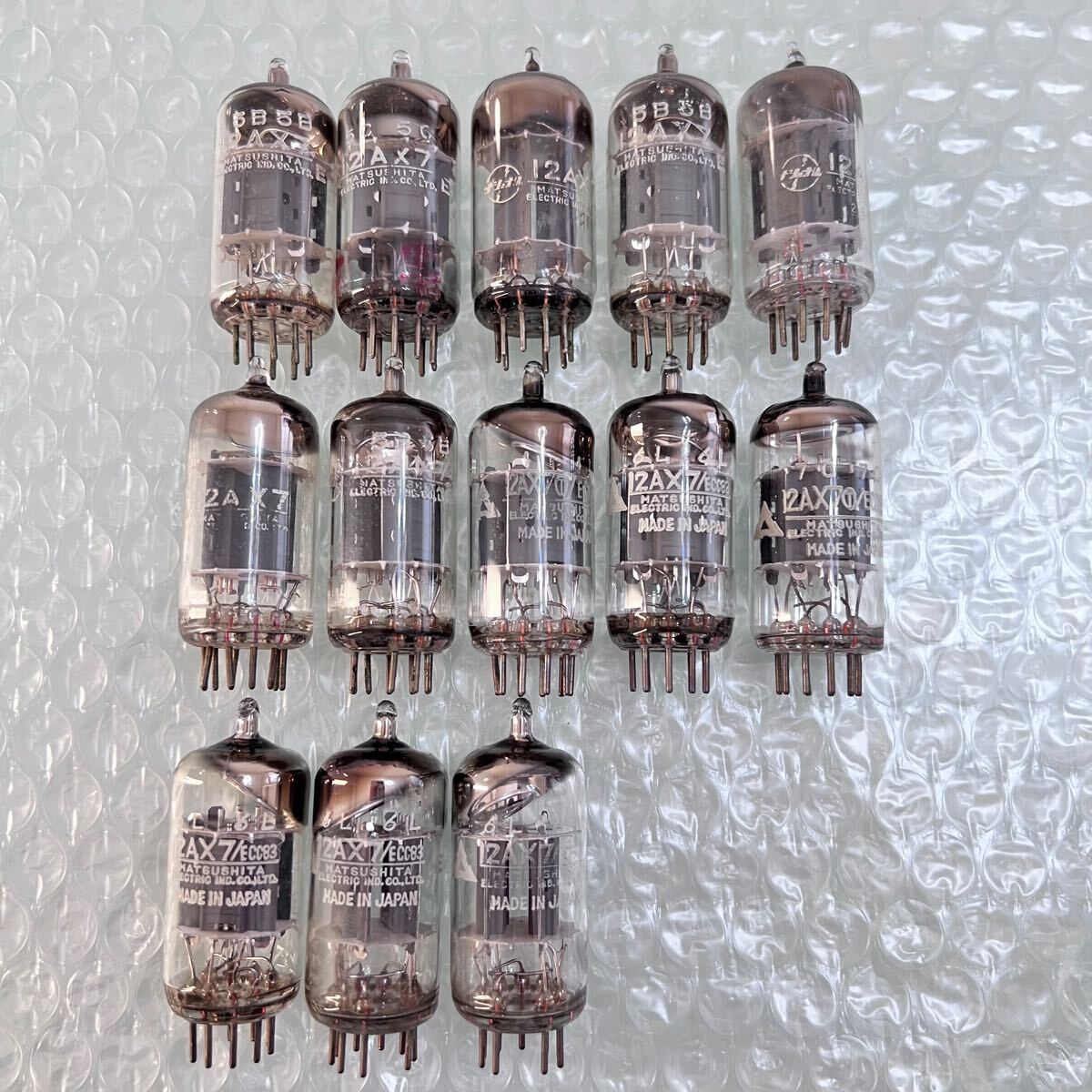 【傷や汚れあり】真空管 ナショナル MATSUSHITA 12AX7 ECC83 /12AX7 Hi-Fi用 全13本 ビンテージの落札情報詳細 - Yahoo!オークション落札価格検索 オークフリー