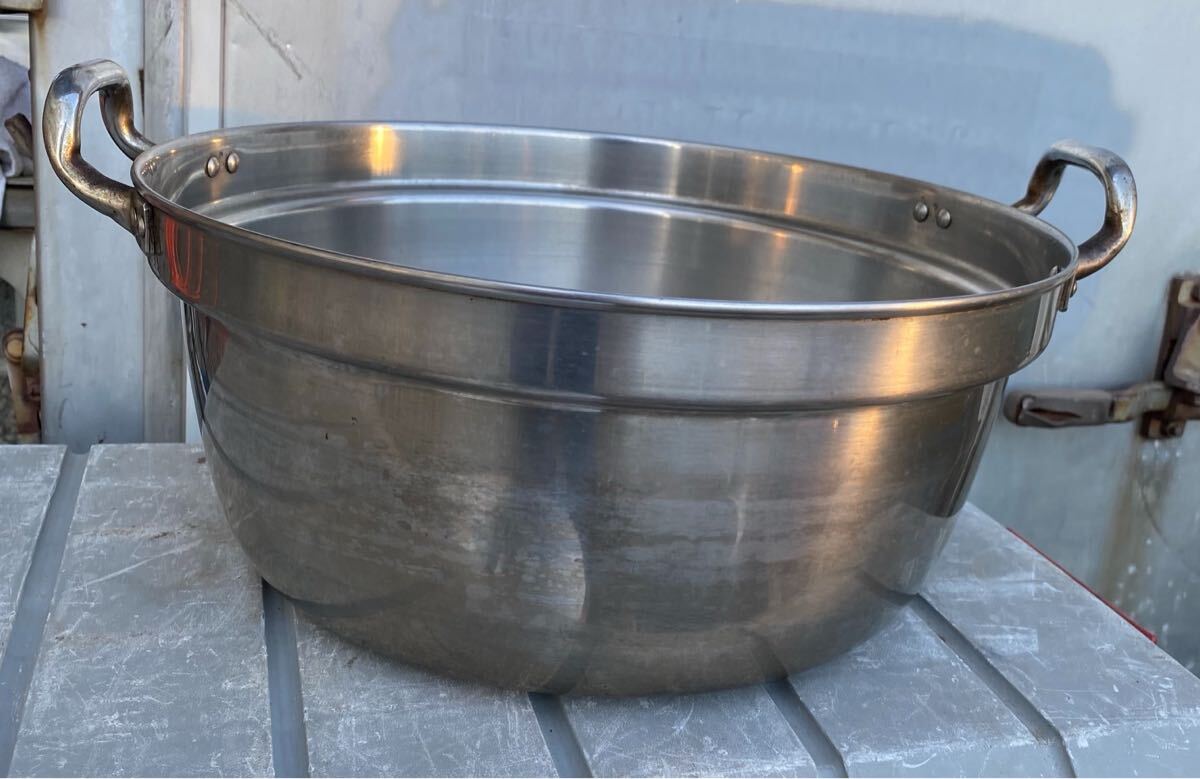 【未使用】寸胴鍋 ガス火専用 20L 31cm ステンレス 寸胴 鍋 蓋付き ふた付き IH非対応 調理器具 業務用 大容量 炊き出しの落札情報詳細 - Yahoo!オークション落札価格検索 ...