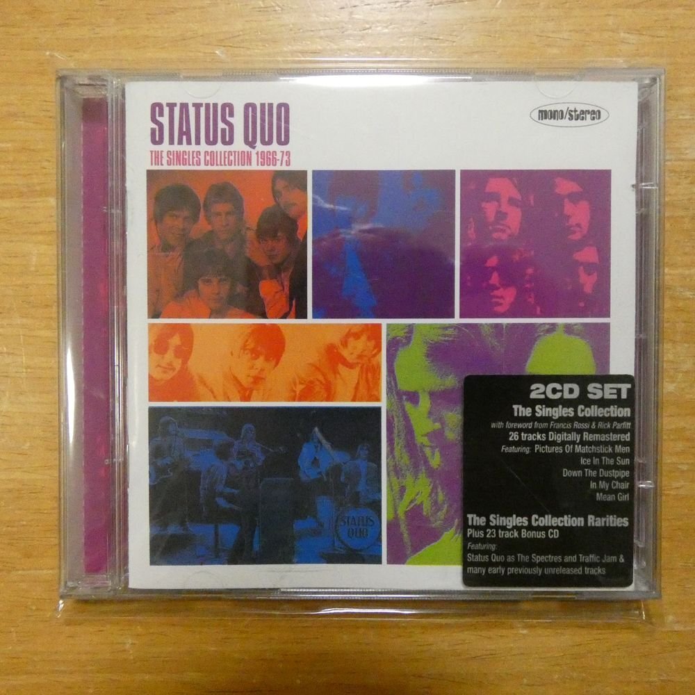 【やや傷や汚れあり】5050159101528;【2CD】STATUS QUO / THE SINGLES COLLECTION 1966 ...