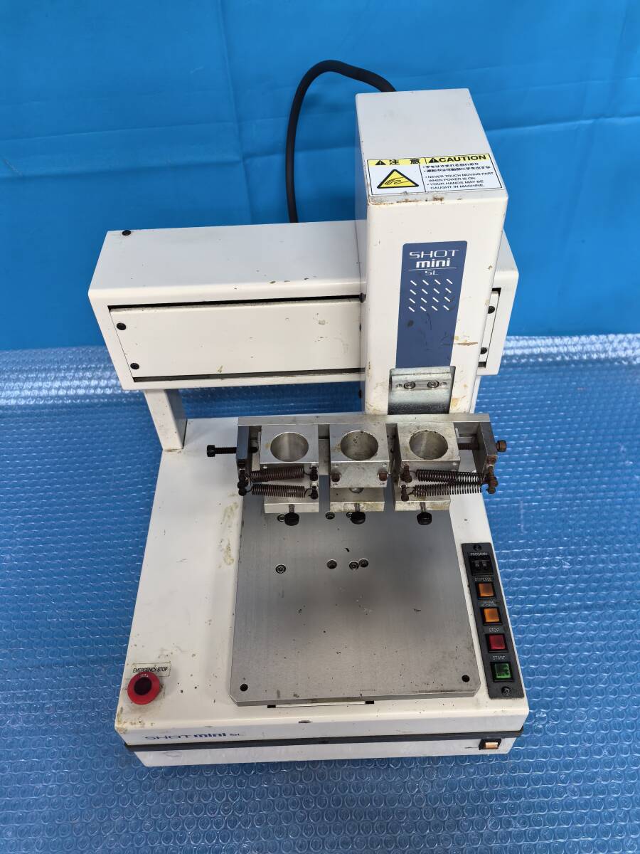 【傷や汚れあり】[CK24094] MUSASHI SHOT mini SL M22-123 ショットミニ 卓上型塗布ロボット 現状渡しの落札 ...