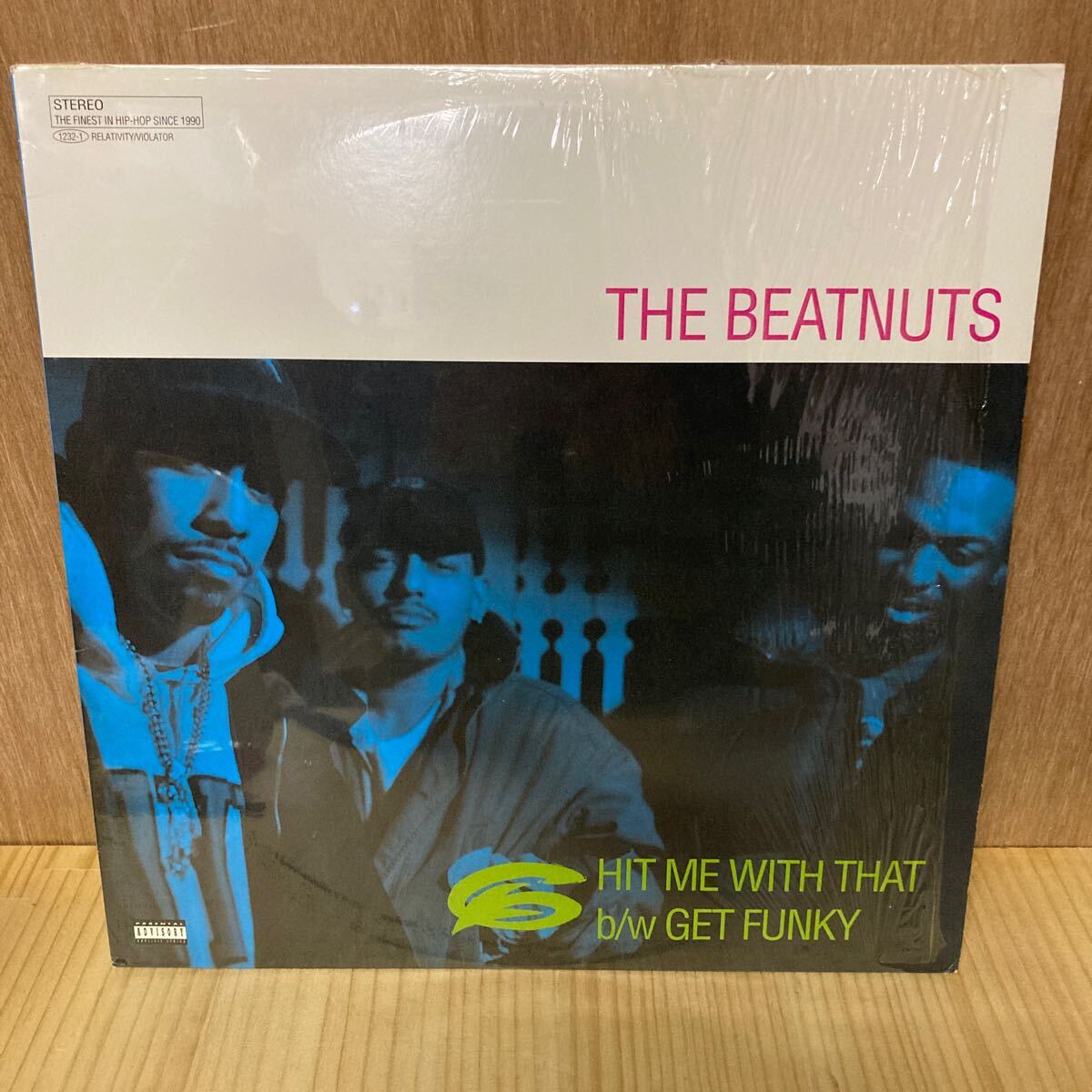【やや傷や汚れあり】12インチ USオリジナル 1994年 The Beatnuts Hit Me With That 88561-1232-1 Relativity 90’s クラシック ...