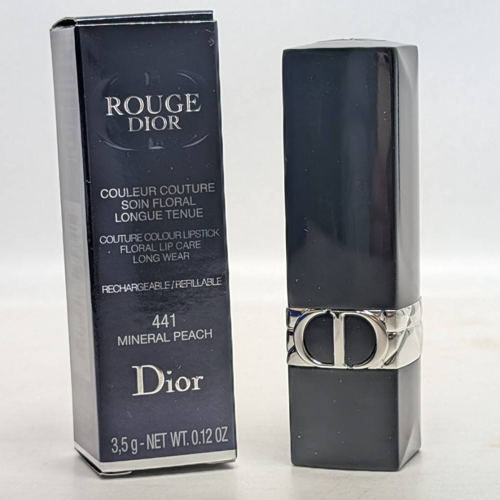 【目立った傷や汚れなし】【KKB0915.2-292KY】【検品の為開封済み】Dior ディオール ルージュ ディオール 441 ミネラル ...