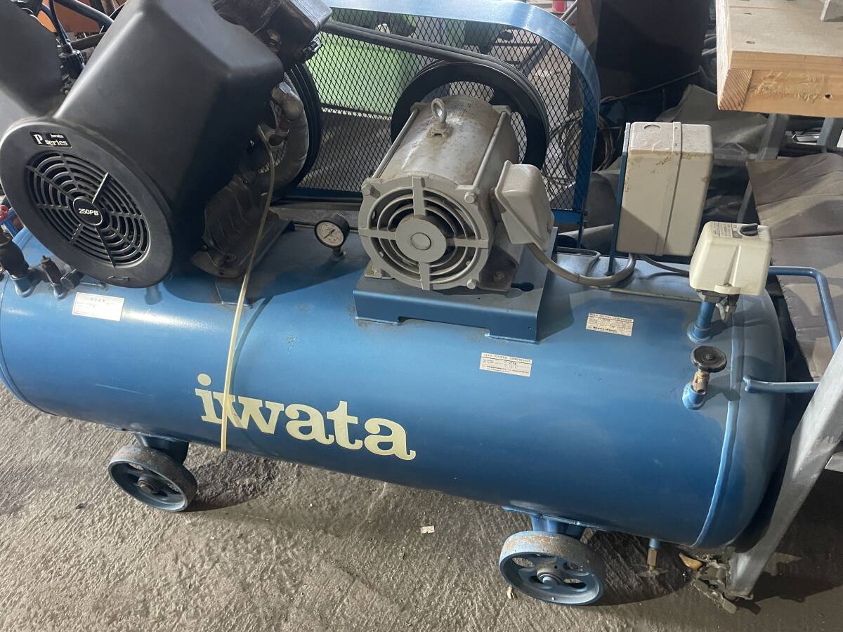 【中古】 西P IWATA イワタ エンジンコンプレッサ CS-275PB★3T-321 の落札情報詳細 - Yahoo!オークション落札価格検索 オークフリー
