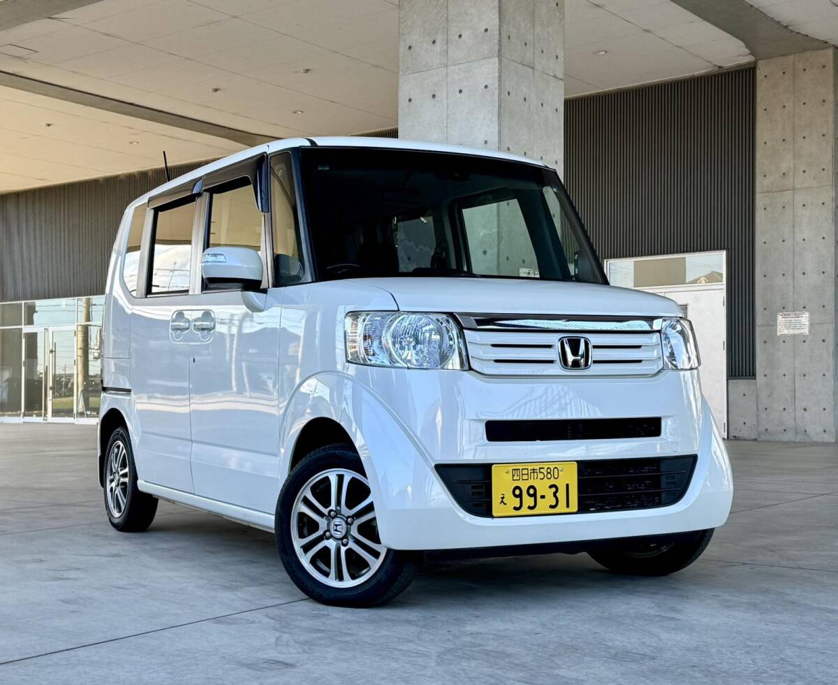 【走行距離 178,000 km】平成26年 ホンダ N-BOX SS パッケージ 4WD ターボ 車検付! 両側パワースライドドア! Bカメラ/ナビ/テレビ/ETC/アルミ! タイチェーン ...