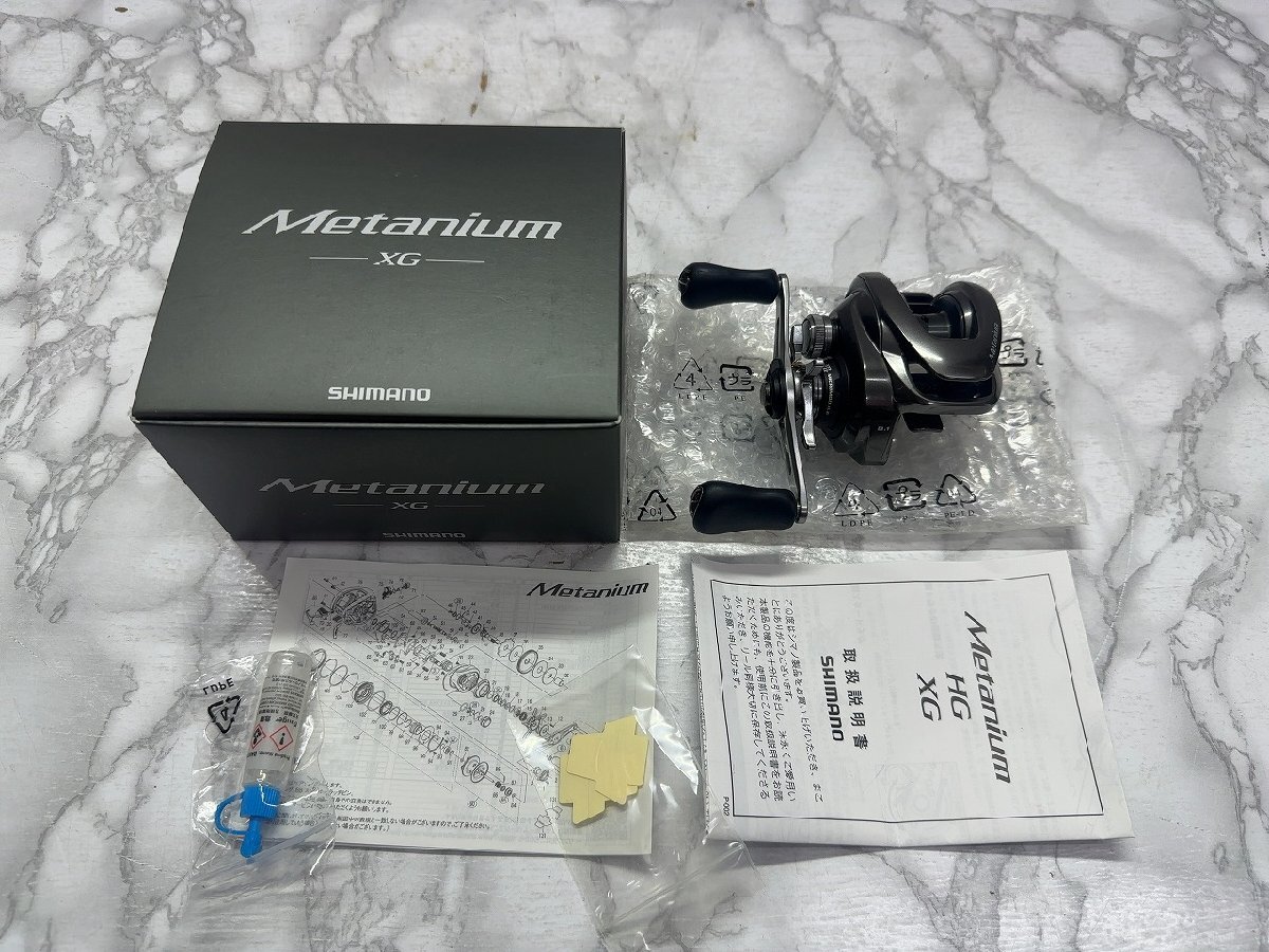 【やや傷や汚れあり】♪【シマノ 20メタニウムXG RH 04116 SHIMANO リール ベイトリール 釣具 ベイトリール フィッシング 付属品あり】OK19317の落札情報詳細 ...